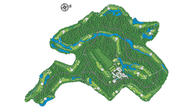 Yardage Book and Scorecard for River Hills Golf